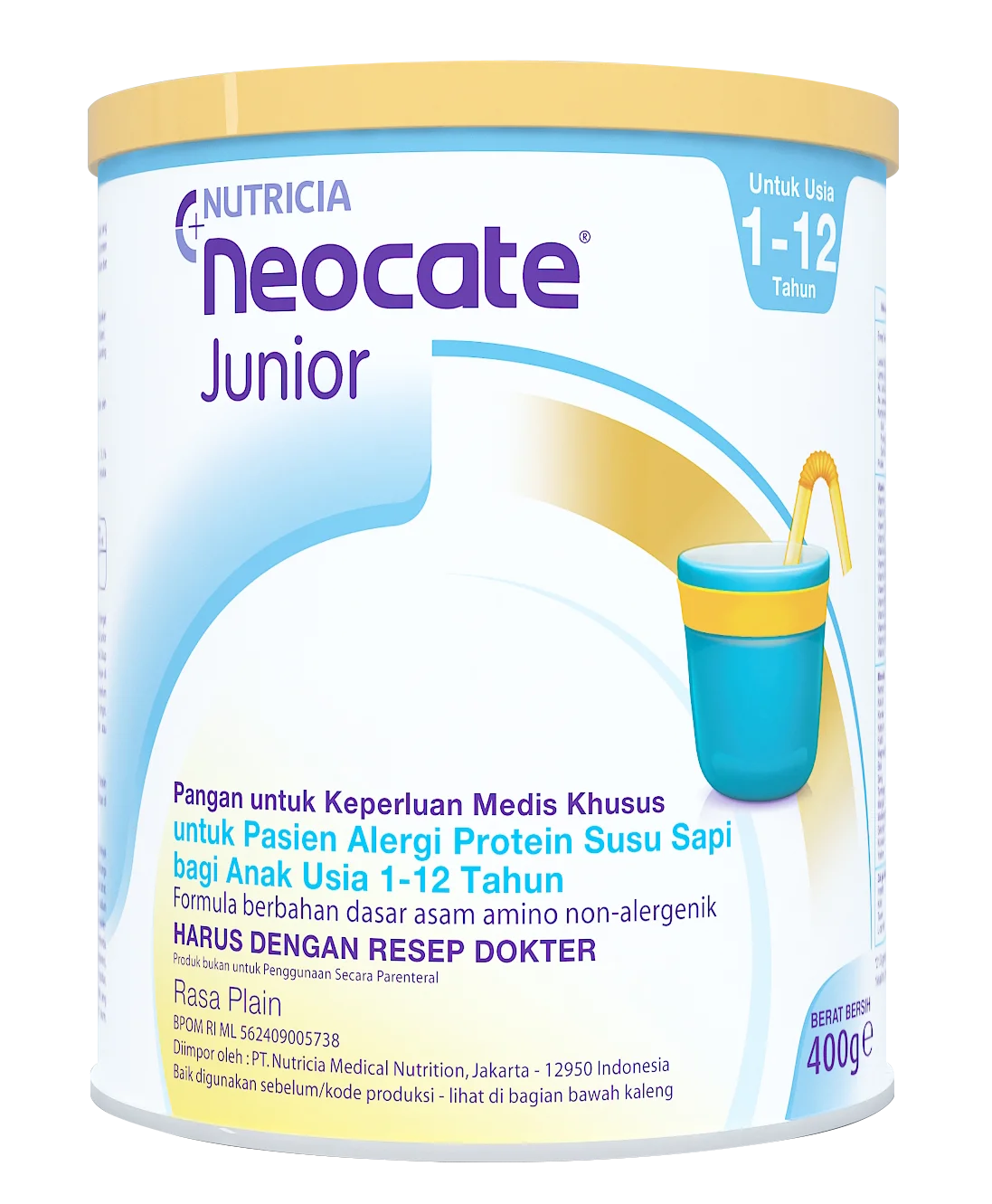 Neocate Junior, Susu Alergi Susu Sapi Anak Usia 1-12 Tahun